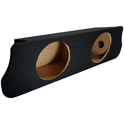 Compatible with Ford Mustang Coupe 1994-2004 Dual 12" Subwoofer Sub Box Speaker Enclosure