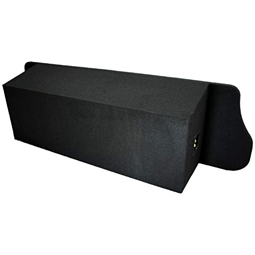 Compatible with Ford Mustang Coupe 1994-2004 Dual 12" Subwoofer Sub Box Speaker Enclosure