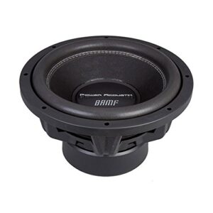 power acoustik bamf-122 bumper-122 subwoofer 3500 watts 12 inches dual suspension,black