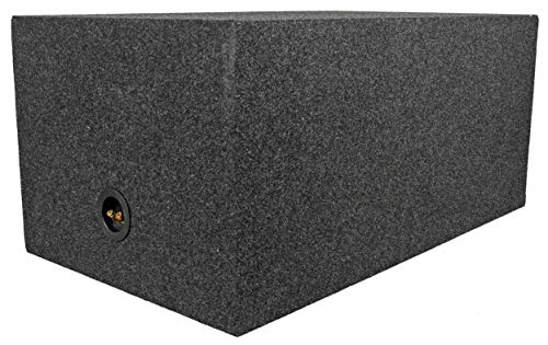 Rockville RDV12 Dual 12" Vented Subwoofer Enclosure Box 1.55 CU FT 3/4" MDF