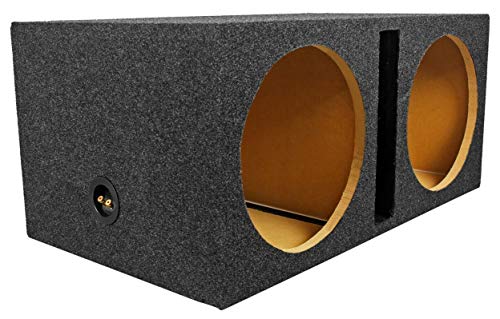 Rockville RDV12 Dual 12" Vented Subwoofer Enclosure Box 1.55 CU FT 3/4" MDF