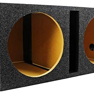 Rockville RDV12 Dual 12" Vented Subwoofer Enclosure Box 1.55 CU FT 3/4" MDF