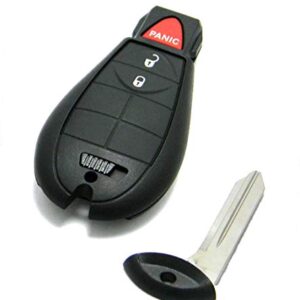 OEM Electronic 3-Button FOBIK Key Fob Remote Compatible With 2013-2020 RAM Truck (FCC ID: GQ4-53T, P/N: 56046953)