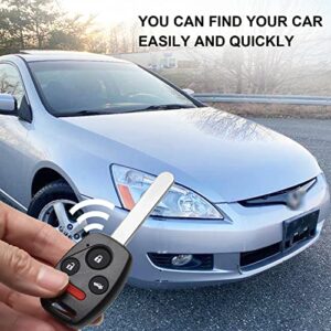 SaverRemotes Key Fob Compatible for 2003-2007 Honda Accord Keyless Entry Remote Replacement OUCG8D-380H-A