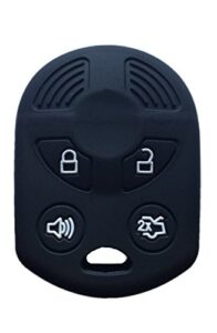 kawihen silicone key fob cover compatible with ford lincoln mercury oucd6000022 164-r8046 164-r7040 cwtwb1u722