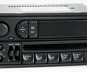 1 Factory Radio AMFM CD Player Upgraded w Aux Input Compatible With 2002-2005 Dodge Neon RBK Slider Ver P05064354