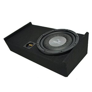 compatible with 2009-2014 ford f-150 super cab truck harmony f124 single 12″ sub box enclosure