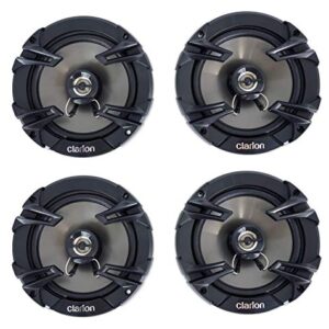 Clarion (4) SE1625R 300w 6.5" 2 Way Car Audio Speakers 6 1/2"