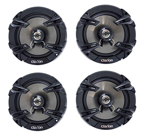 Clarion (4) SE1625R 300w 6.5" 2 Way Car Audio Speakers 6 1/2"