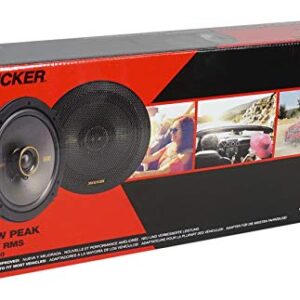 KICKER (4) 47KSC6504 KSC650 6.5" 100 Watt 2-Way Car Audio Speakers KSC65