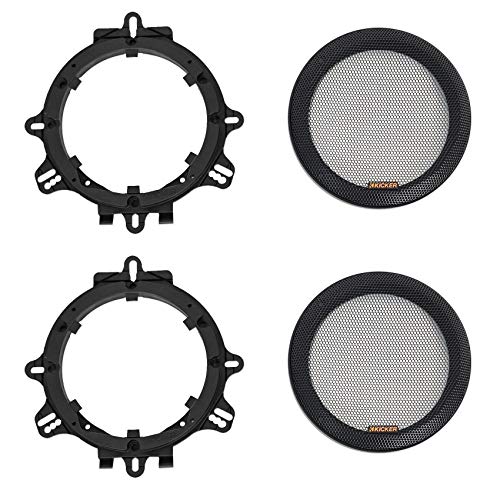 KICKER (4) 47KSC6504 KSC650 6.5" 100 Watt 2-Way Car Audio Speakers KSC65