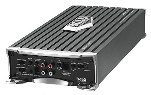 BOSS Audio Systems AR4000D Class D Car Amplifier - 4000 Watts, 1 Ohm Stable, Digital, Monoblock, Mosfet Power Supply, Great for Car Subwoofers