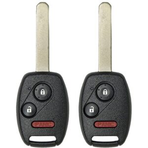 keyless2go replacement for keyless entry remote car key vehicles that use 3 button cwtwb1u545-2 pack