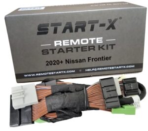 start-x remote starter compatible with nissan frontier 2020-2023 push to start