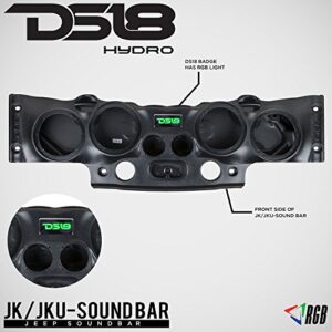 DS18 JK-SBAR/B Overhead Soundbar, Black