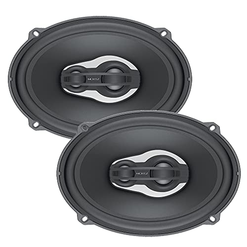 HERTZ Mille Pro Series MPX-6903 6x9 Pro Audio Three-Way Coaxial Speakers (Pair) with Grilles