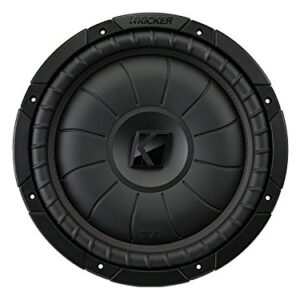 KICKER CompVT 12-Inch (30cm) Subwoofer, SVC, 4-Ohm, 400W