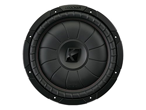 KICKER CompVT 12-Inch (30cm) Subwoofer, SVC, 4-Ohm, 400W