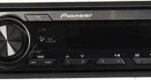 Pioneer MVH-S215BT Digital Media Car Stereo Receiver Single DIN Bluetooth in-Dash USB MP3 Auxiliary AM/FM Android Smartphone Compatible,