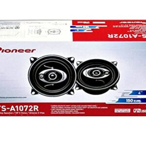 Pioneer TS-A1072R 4-Inch 3-Way 150-Watt Speakers (Pair)