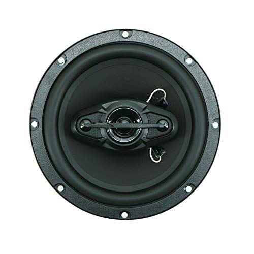 Gravity SGR654 6.5 Inch 4-Way Car Audio Full Range Speakers - 800Watts Maximum Power Handling Moisture Resistant Rubber Surround Frequency Response- 60Hz- 20KHz -Pair