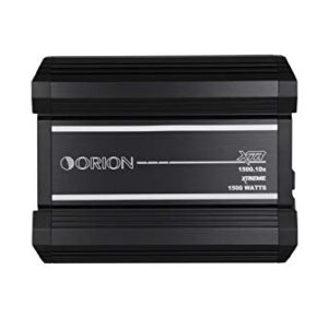 Orion XTR1500.1DZ Monoblock Class D High Performance Amplifier with Remote Subwoofer Control, 1500W RMS