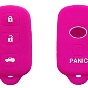 KAWIHEN Silicone Key Fob Cover Fit for Lexus ES300 LS400 SC300 SC400 Toyota 4Runner Avalon Camry Corolla Matrix Sienna Solara Sequoia Pontiac Vibe GQ43VT14T HYQ12BBX HYQ12BAN