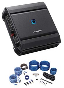 alpine s-a32f 320w rms 4-channel s-series car audio amplifier class d+amp kit