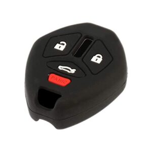 fits mitsubishi key fob remote case cover skin protector