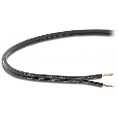 Stinger SPW516BK PRO Series 16 Gauge Primary Wire 500-Feet (Black)