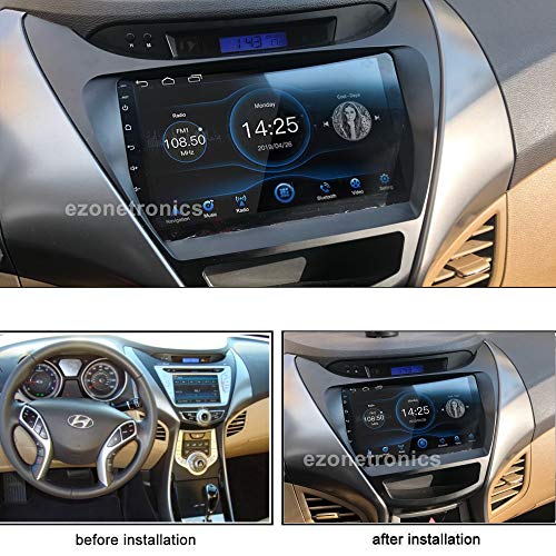 2011 2012 Hyundai Elantra Android Radio Accessories with LED Backup Camera