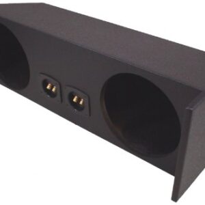 Compatible with Jeep Wrangler YJ & TJ 1987-2006 Dual 10" Subwoofer Speaker Box Enclosure - Armor Coated