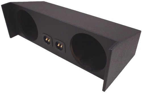 Compatible with Jeep Wrangler YJ & TJ 1987-2006 Dual 10" Subwoofer Speaker Box Enclosure - Armor Coated