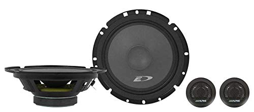 Alpine SXE-1751S 6.5" 220w Component+6.5" 220w 2-Way Car Audio Coaxial Speakers