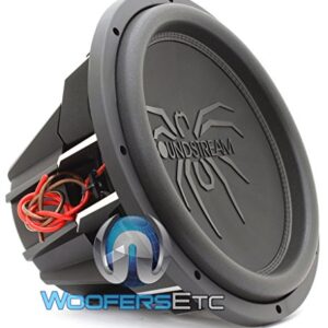 Soundstream 2600W Peak (1300W RMS) 15" Tarantula Series Dual 4-Ohm Car Subwoofer