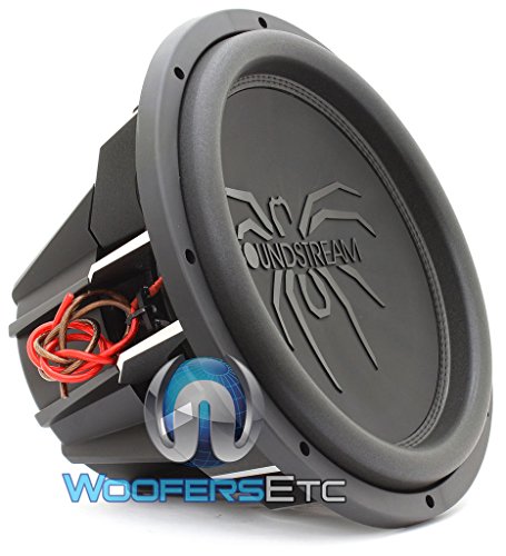 Soundstream 2600W Peak (1300W RMS) 15" Tarantula Series Dual 4-Ohm Car Subwoofer