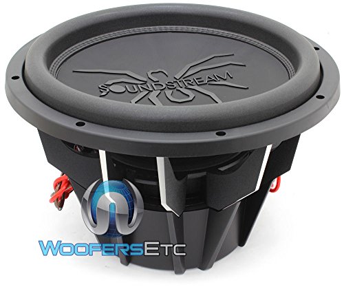 Soundstream 2600W Peak (1300W RMS) 15" Tarantula Series Dual 4-Ohm Car Subwoofer