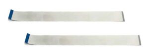 (2 pack) replacement ribbon cable for 2nd 3rd row ves dvd monitor fits 07-12 chrysler town country dodge caravan