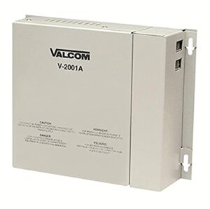 valcom v-2001a one way 1 zone enhanced page control with built in power