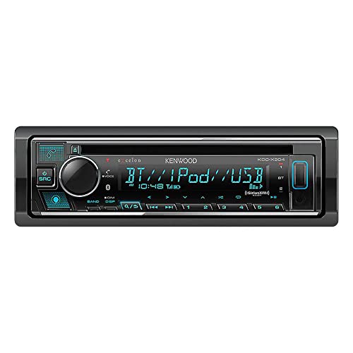 Kenwood Excelon KDC-X304 CD Receiver with Bluetooth and Amazon Alexa (Certified Refurbished)