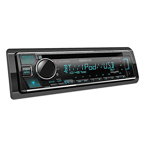 Kenwood Excelon KDC-X304 CD Receiver with Bluetooth and Amazon Alexa (Certified Refurbished)