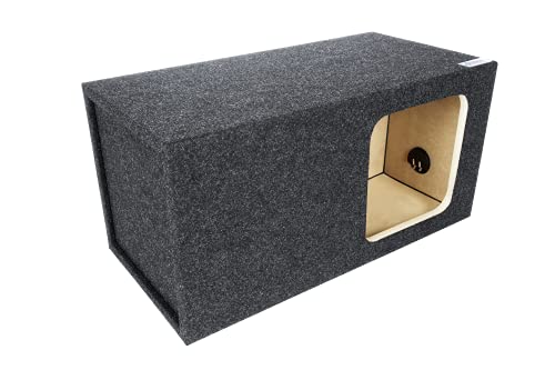 Atrend 10” Single Vented SPL Subwoofer Speaker Enclosure - Subwoofer Box Designed and Engineered for Kicker Solo-Baric Model L5 & L7 Subwoofers - High Audio Quality, Sound & Bass - Latest Technology