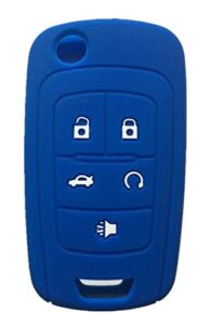 rpkey silicone keyless entry remote control key fob cover case protector replacement fit for buick encore lacrosse regal verano oht01060512 5461a-01060512