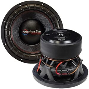 american bass xfl1022 10 wooofer 2ohm 220oz magnet 2000w max