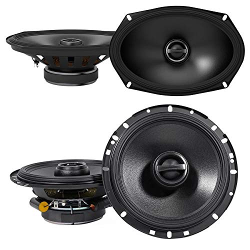 (2) Alpine S-S69 6x9 260w 2-Way Car Speakers+(2) S-S65 6.5" 240w Speakers