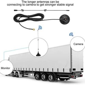 DoHonest Longer/Stronger 7db Power Cable with 13.5ft Extension Cable for Backup Camera and Monitor System-D13