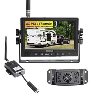 haloview rd7-mini 7” 720p wireless backup camera range dominator system