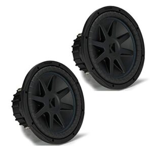 (2) kicker 44cvx124 comp vx cvx 12″ 3000w car subwoofers subs cvx12-2 44cvx12-2