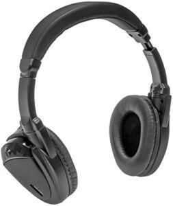 dorman 10-0500f infrared headphones, black