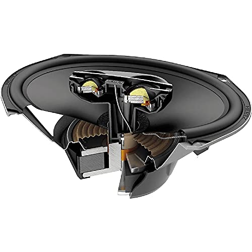 HERTZ Cento Pro Series CPX-690 6x9 Three-Way Coaxial Speakers with Grilles